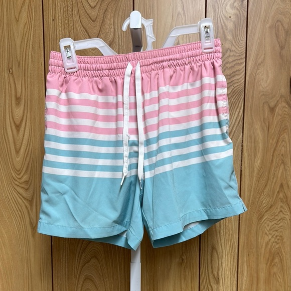 chubbies | Swim | Chubbies Pink And Blue Striped Mens Swim Shorts Small ...